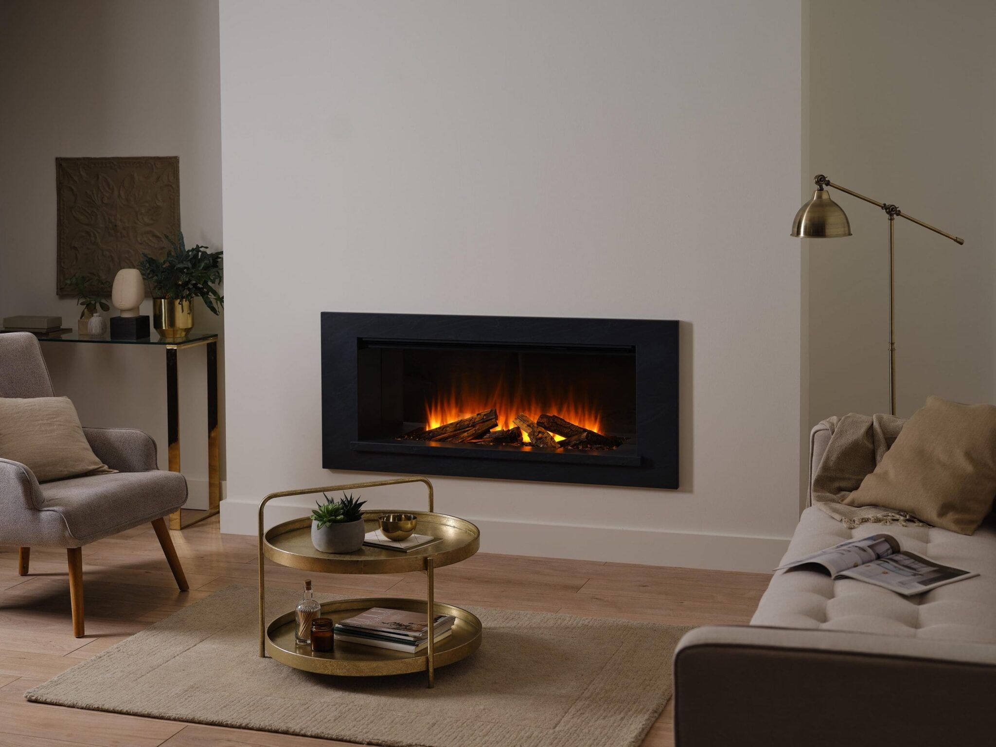 Electric Fireplace Heaters | Wall Mounted & Portable Fireplaces