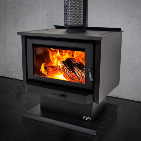 Kemlan Tempo Grand Meridian Freestanding Wood Fireplace