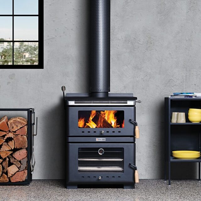 Kalora Fusion Freestanding Wood Fired Cooker and Heater