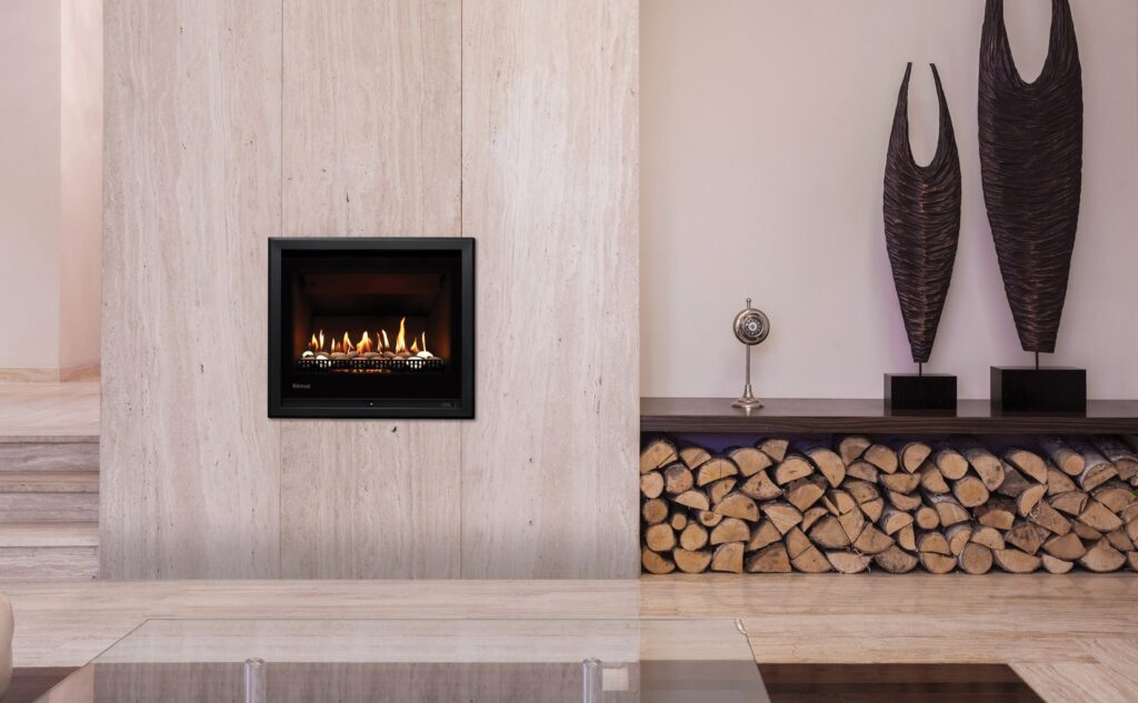 Rinnai 650 Built in Gas Fireplace