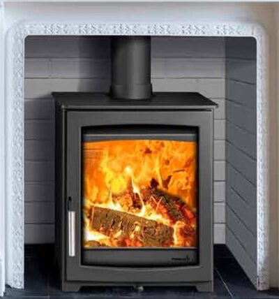 Hunter Stoves Parkray Aspect Eco 5 Freestanding Wood Fireplace